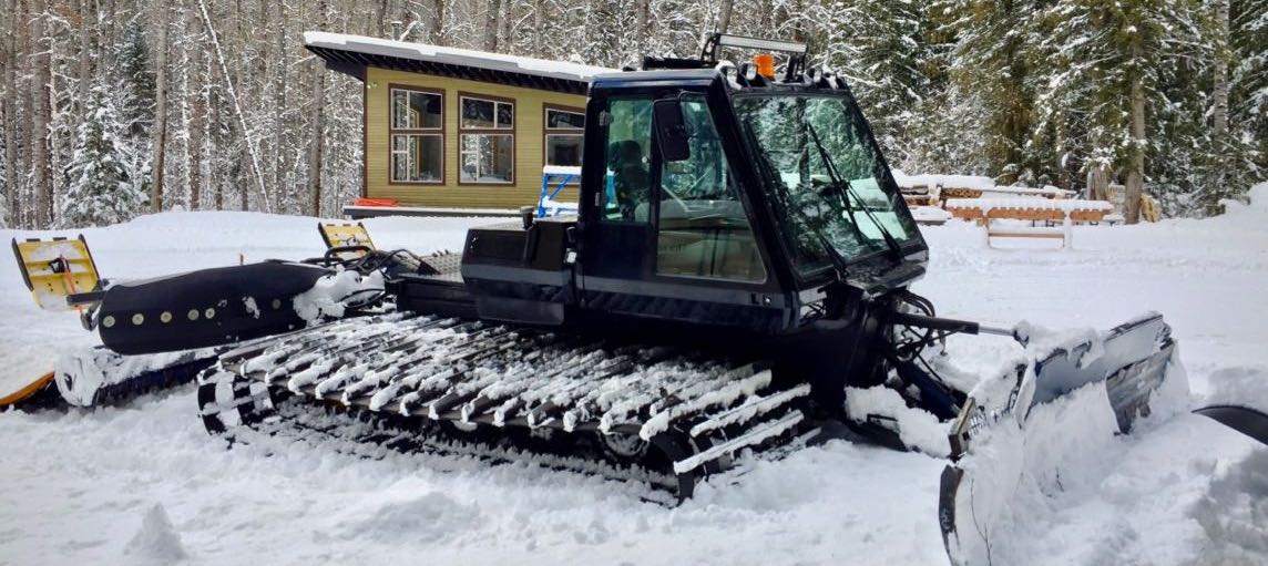 Snowcat Plow Welcome Our Snowcat Home! Fernie Nordic Society